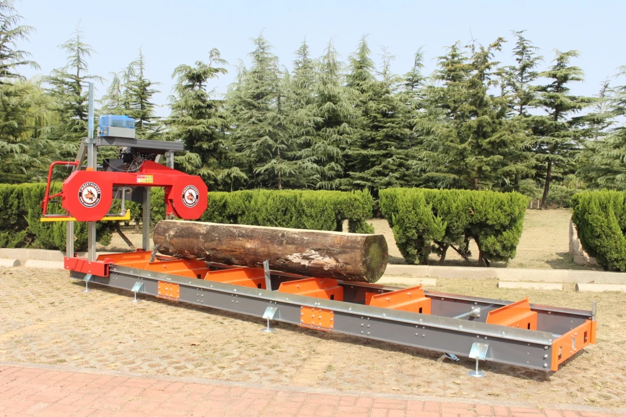 Forestry Machine Portable Sawmill Sawmachines with Trailer
