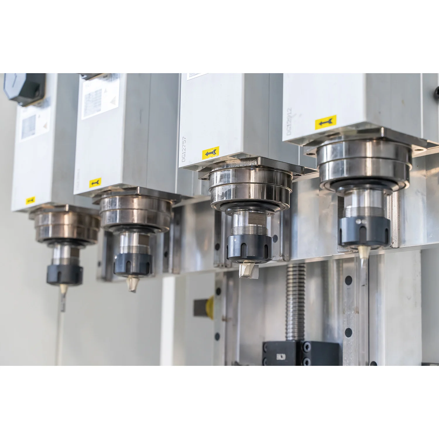 Four Spindles Multi Heads Cutting Drilling Carving Milling Baseball Bat ...