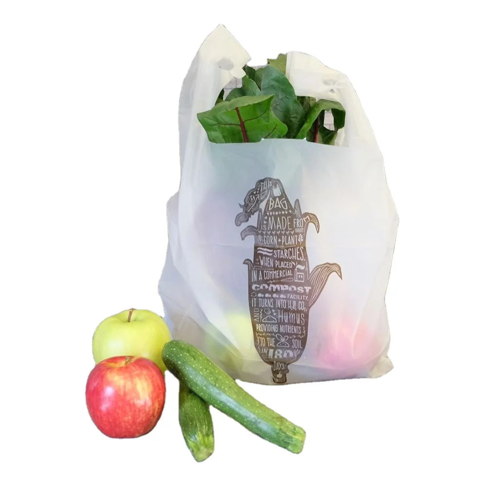 Customized Compostable 100% Pla Biodegradable Disposable Packaging Bags ...