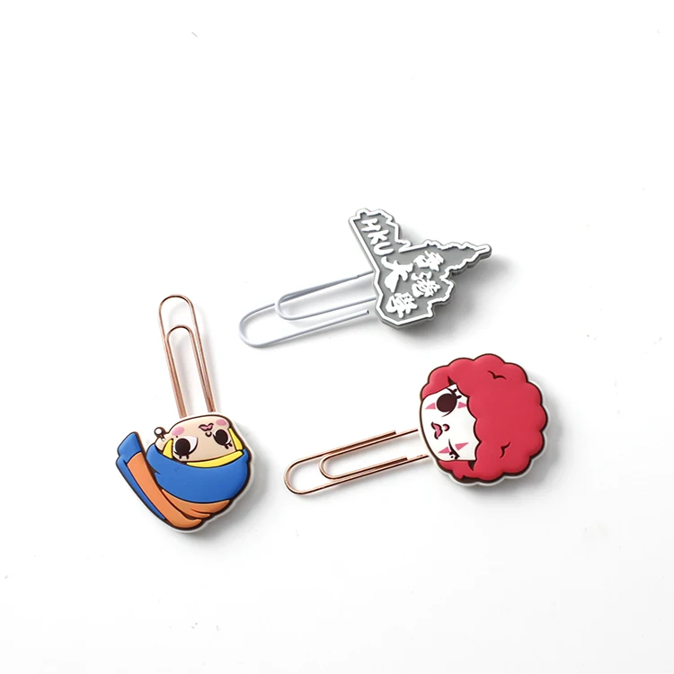 Promotional Custom Commemorative Gift Bookmarks Pvc Rubber Bookmark ...