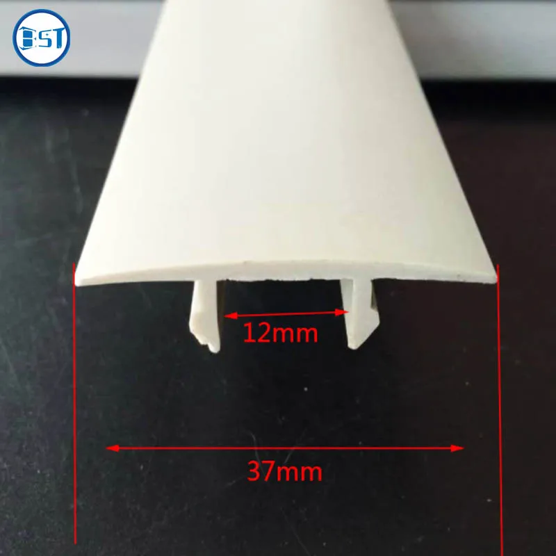 Extrusion Transparent 3mm 5mm U Shaped PVC Plastic Edge protection ...