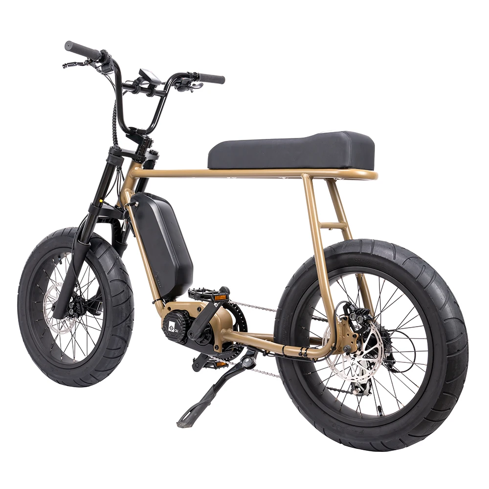 2023 Mario Ebike Retro Mid Drive Motor Central Motor 250w 500w Mountain Dirt E-bike City E Bike ...