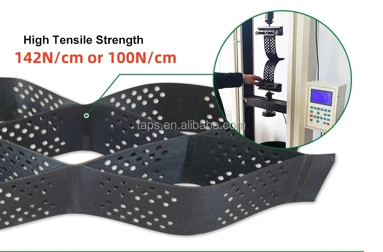 Cellular Confinement System Smooth And Textured Plastic Hdpe Geocells ...
