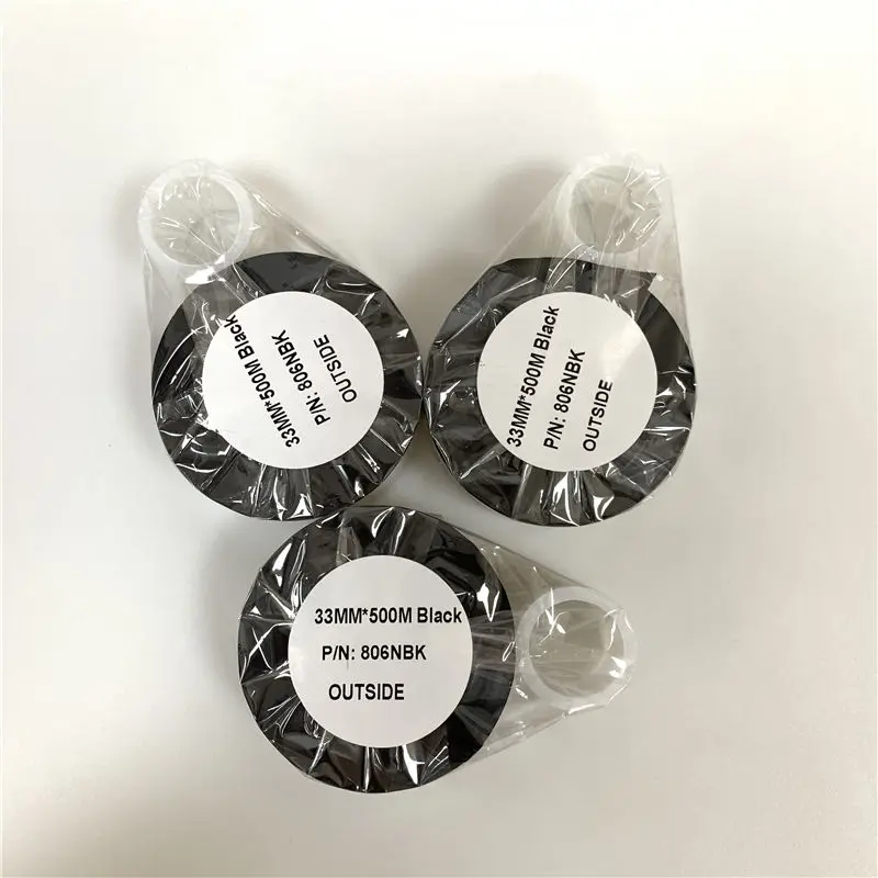 Tto Ribbon For Over Thermal Transfer Tto Wax/resin Printer Ribbon Black ...