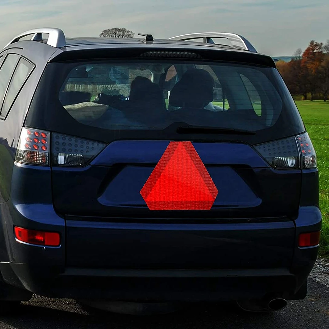 Triangle Slow Moving Vehicle Sign - High Visibility SMV