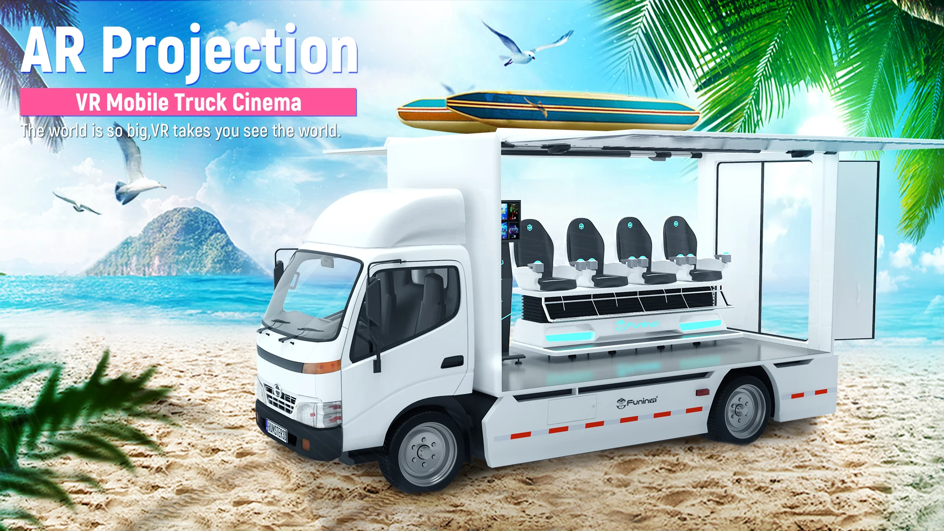 5D Roller Coaster & 5DX Cinema - Ultimate Gaming Experience