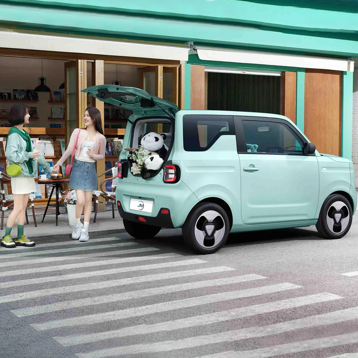Geely Panda Mini Ev Car Cute Bear Used Cars Export New Energy Vehicles ...