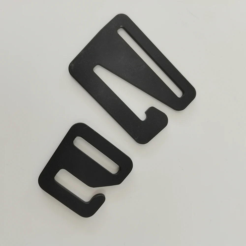 Custom Aluminum 6061 G-hook Wave Buckle Safety Backpack Belt Hardware ...