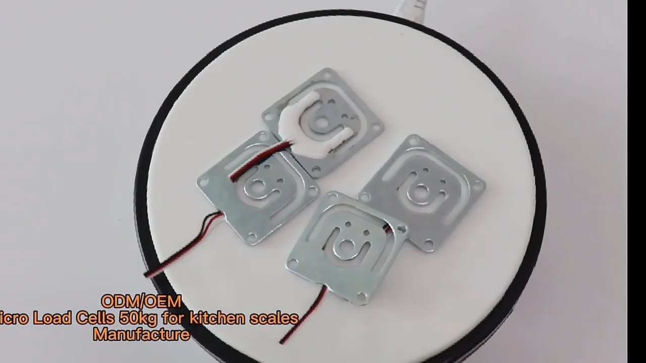 Flat Thin Mini Micro Load Cell 3kg Half Bridge Strain Gauge For Kitchen ...