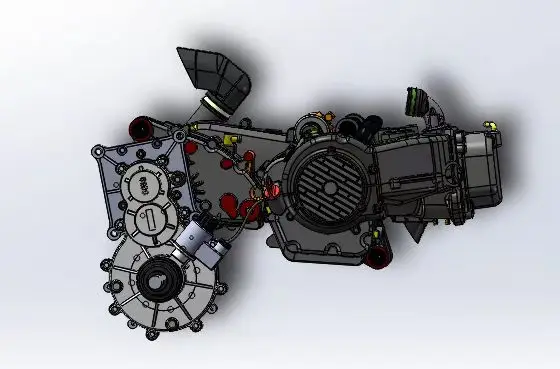 250cc 300cc Gy6 Engine with Differential - Lianglu Quality