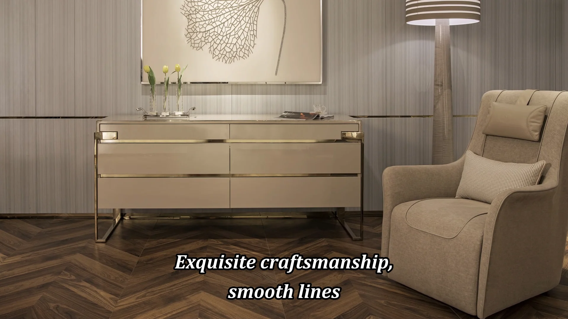 Crystal Hardware Steel Chest Of Drawers - Stylish Storage Cabinet With ...