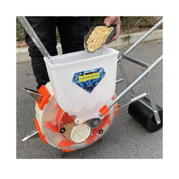 Mini Manual Push Rotary Drum Corn Wheat Peanuts Super Farm Auto ...