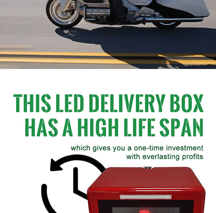 HXTECH LED Delivery Box - Enhance Advertising & Visibility