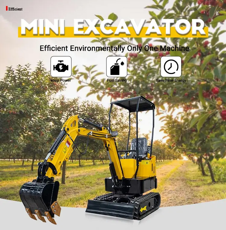 Portable New Electric 1ton Small Battery Micro Digger Prices List ...