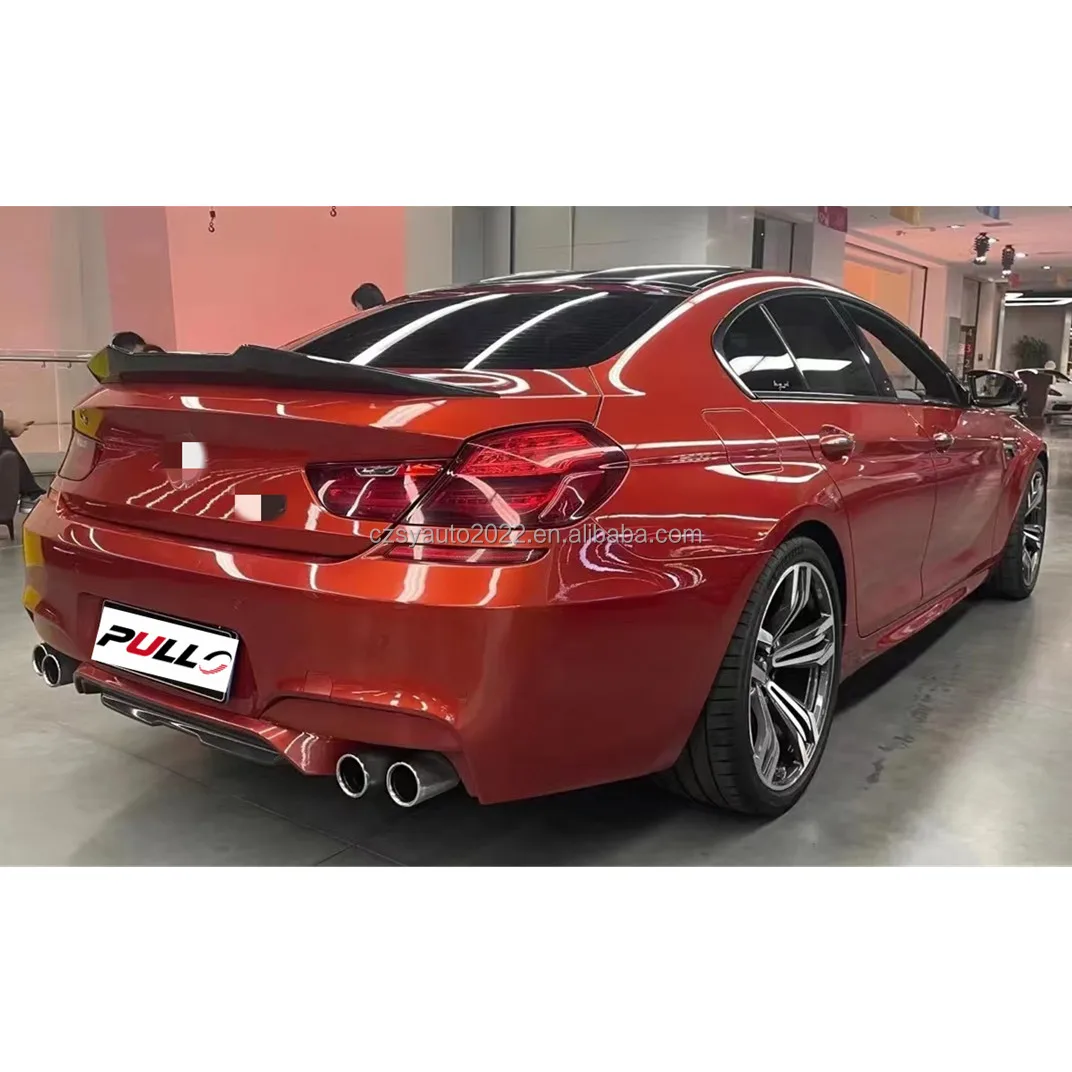 Car Bumpers Contain Rear Lip Exhaust Pipe Side Skirt for BMW 6 Series ...