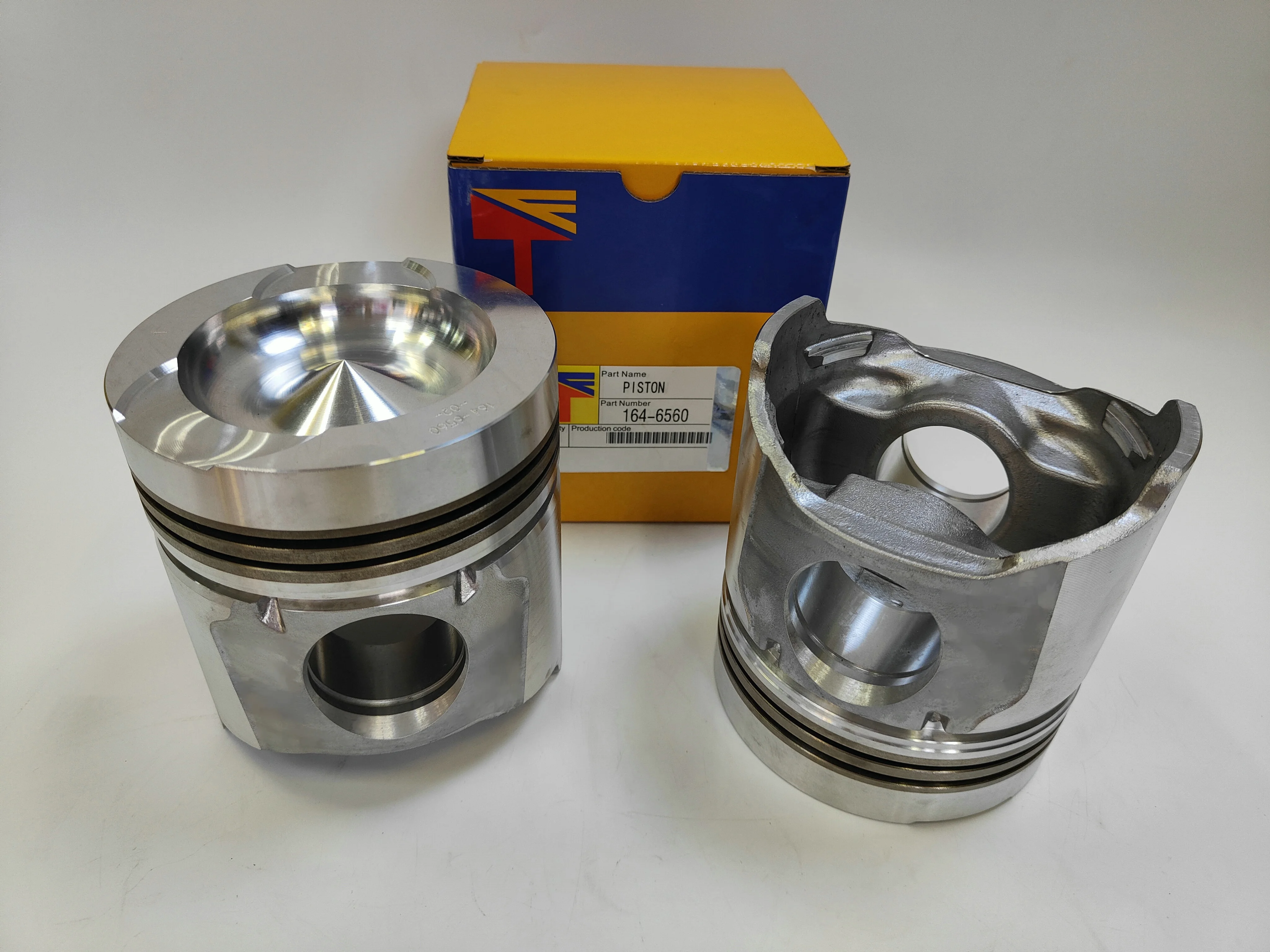 Diesel Engine Spare Parts Piston 9n5250 For Buildozer D7g Wheel Loader ...