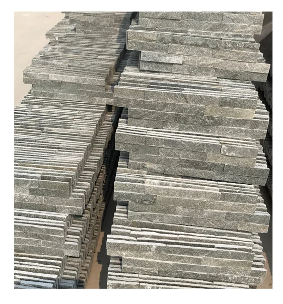 Natural Stone Light Grey Wall Cladding - Ledge Stone Panel