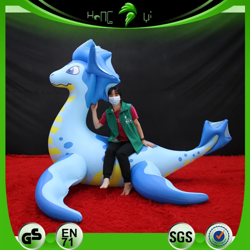 Hongyi Inflatable Giant Inflatable Blue Sea Dragon Pool Toys| Alibaba.com