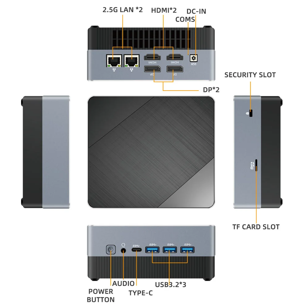 New 4*display Intel Quad Core Processor Tiger Lake I5 I7 1145g7 Win11 ...