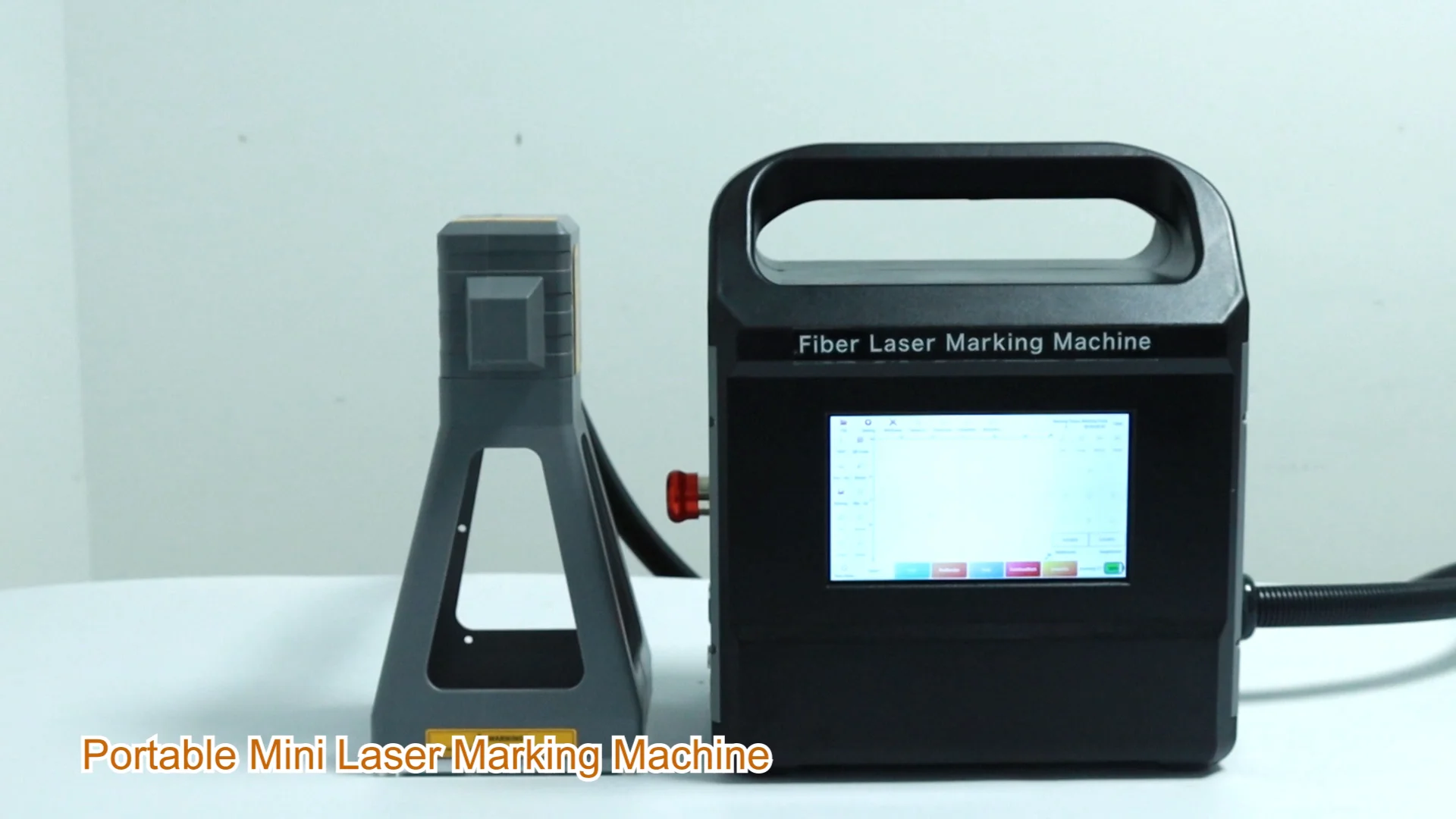 High Speed Portable Hand Held Impact Laser Engraving Optical Fiber ...