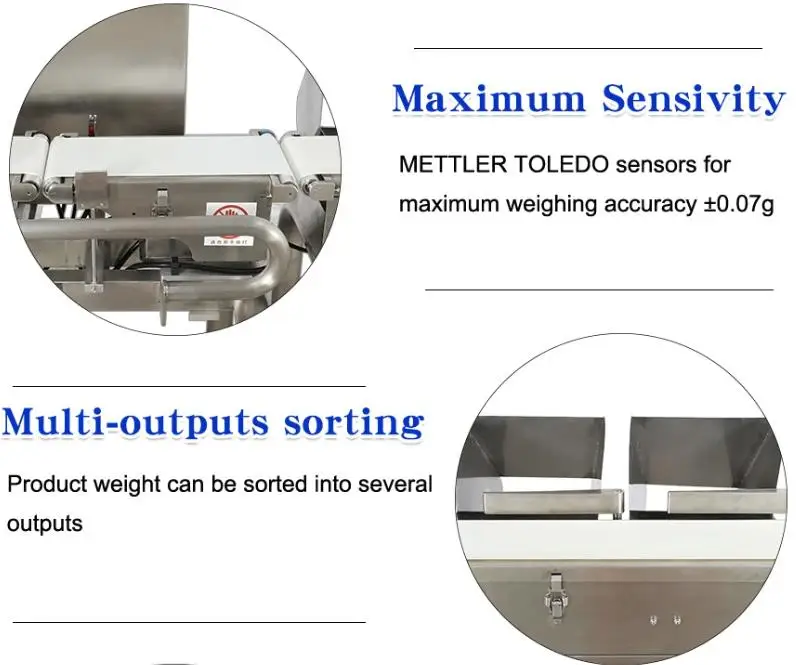 Production Line Check Weight Machine for High Volume Production ...