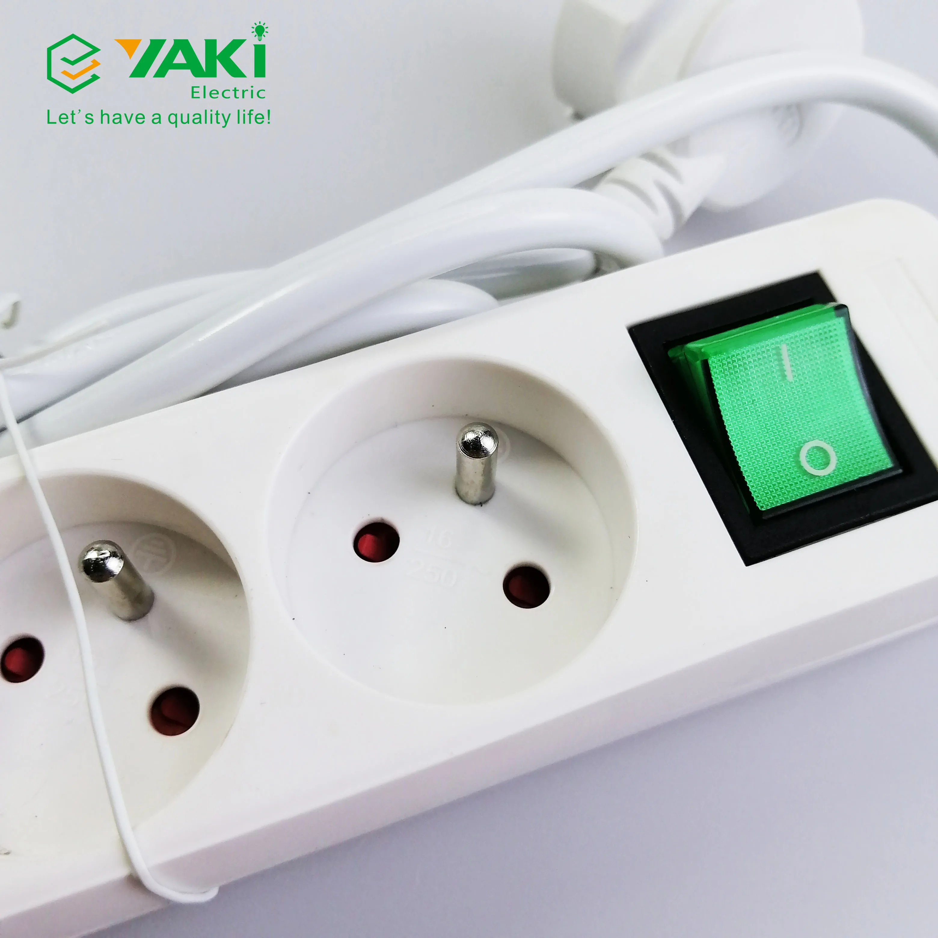 Europe Extension Socket Power Strip - 3/4/5 Gang French Socket