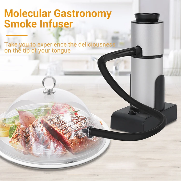 2022 New Adjustable Smoke Infuser Food Smoke Gun Infuser Flavor Blaster ...