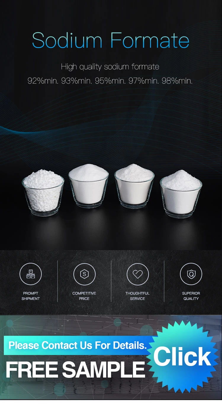 Sodium Formate Fengda Chemical Granular Powder Deicer Hcoona 92% 93% 95% 97% 98% Min 141-53-7 ...