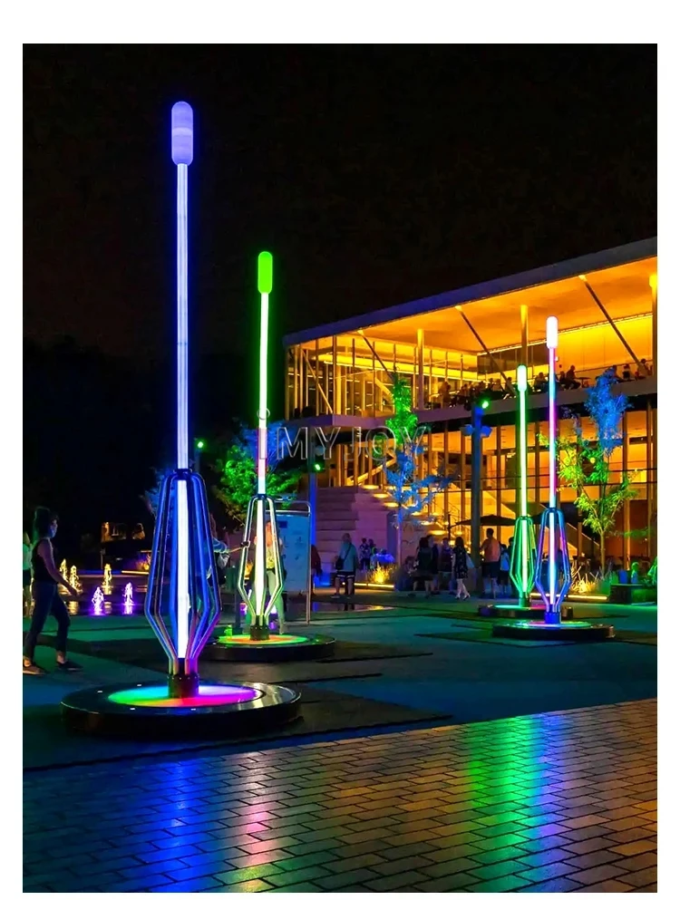Custom Outdoor Shopping Mall Scenic Plaza Park Decoration Garden ...