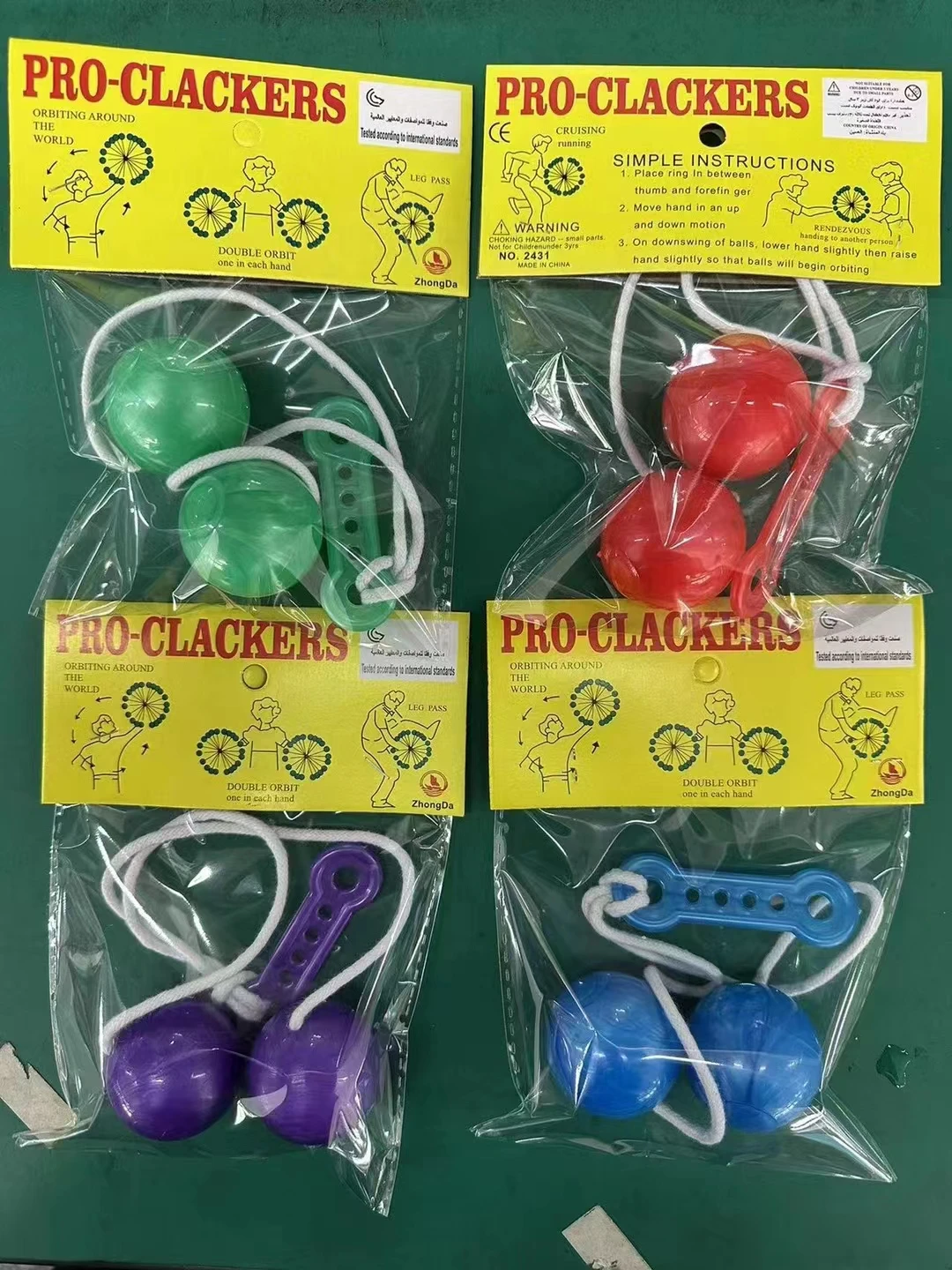 Hot !!! 2023 Hot Sell Lato Lato Balls New Pro-clackers Ball Led On A ...