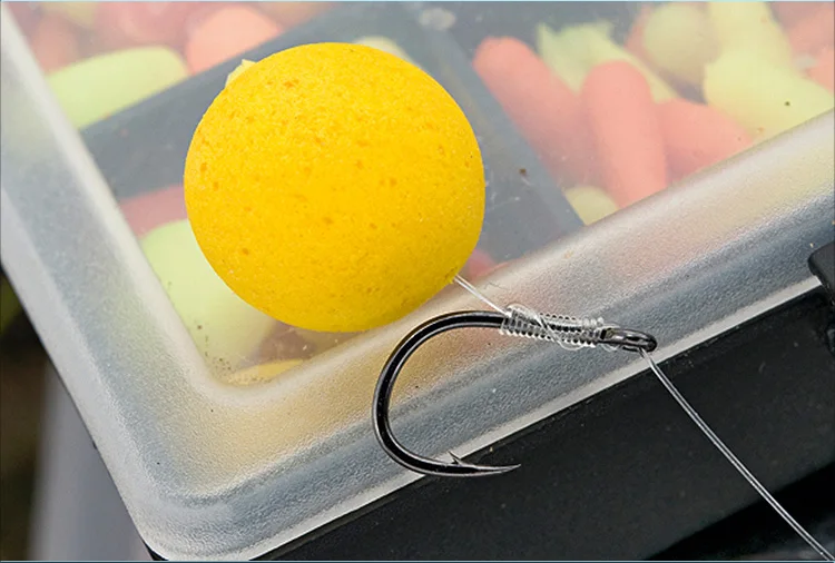 Smell Pop-up Pva Carp Fishing Bait Boilie Double Color Pop Up Boilie ...