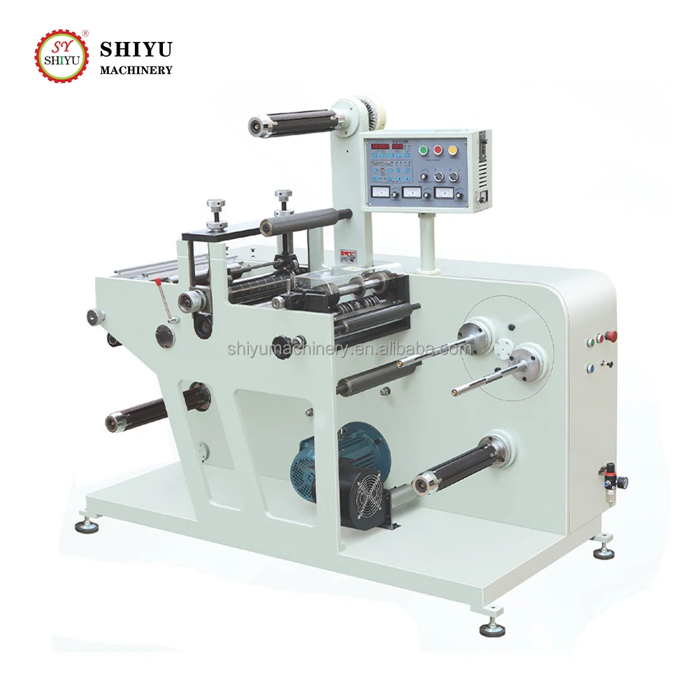 Adhesive Paper Roll to Sheet Label Sticker Die Cutting Machine with ...