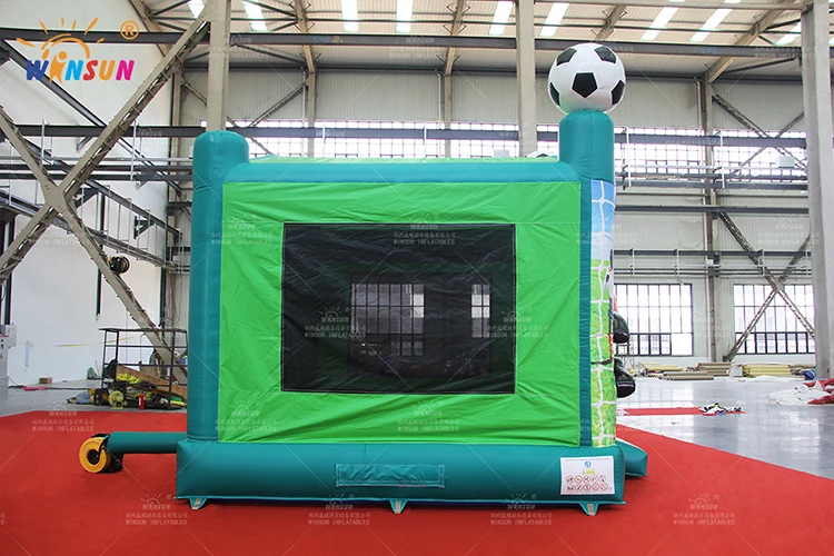Giant Inflatable Soccer Bouncy Castle Inflatable Jumping Castle ...