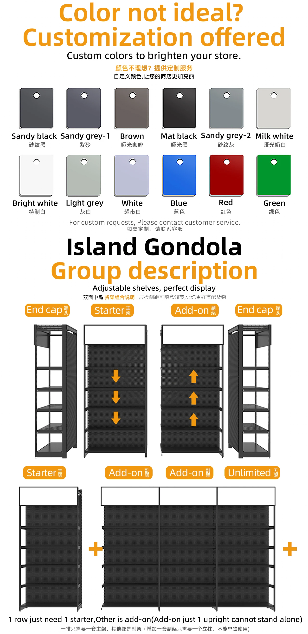 Supermarket Gondola Shelving Units Space Maximizing Storage Ideas ...
