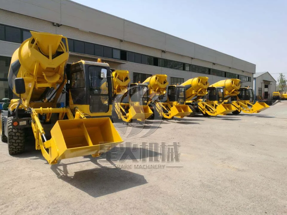 Drum Concrete Truck 3.5 Cubic Meter - Self Loading Mixer