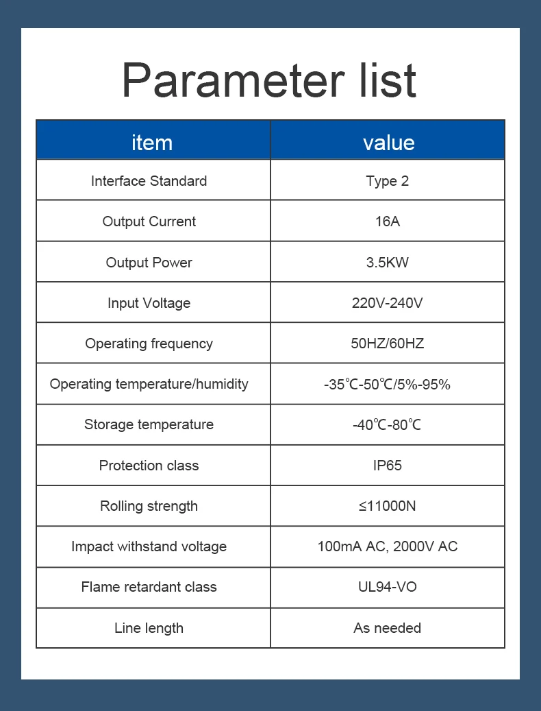 3.5kw Ev Discharge Gun V2l Type2 Mennekes Ev Charging Byd Zeeker Toyota ...