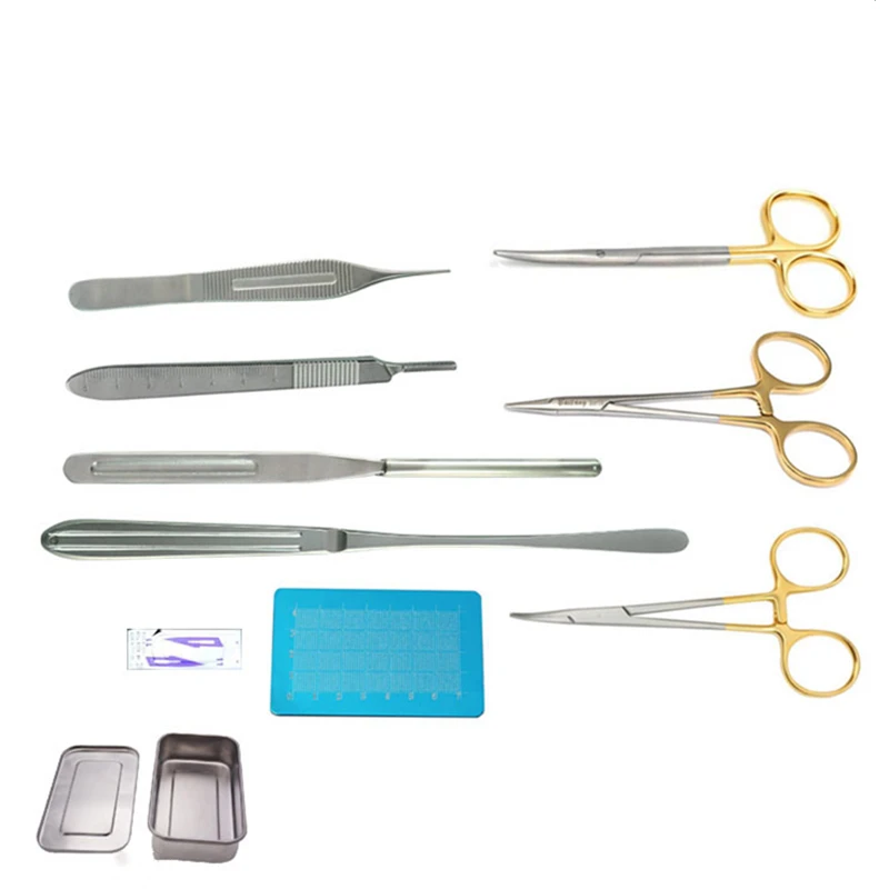 Laparotomy Instruments Set of 108 Pieces - Reusable & Durable