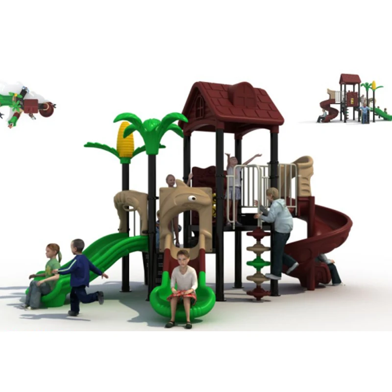 3-6 Plastic Tree Playhouse 3 Years Old Disabled Children Children's ...
