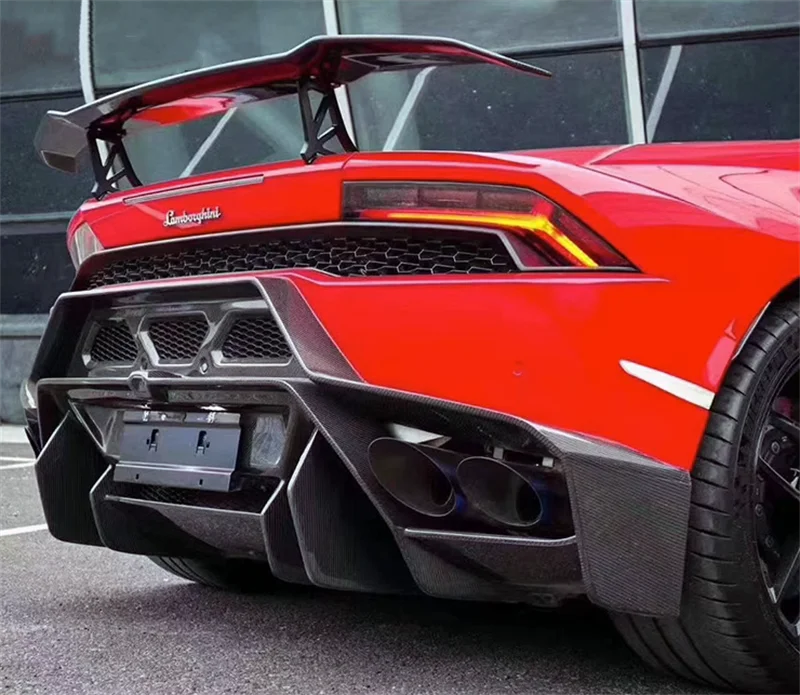 V-style Carbon Fiber Forged Pattern Body Kit for Lamborghini LP580 LP610