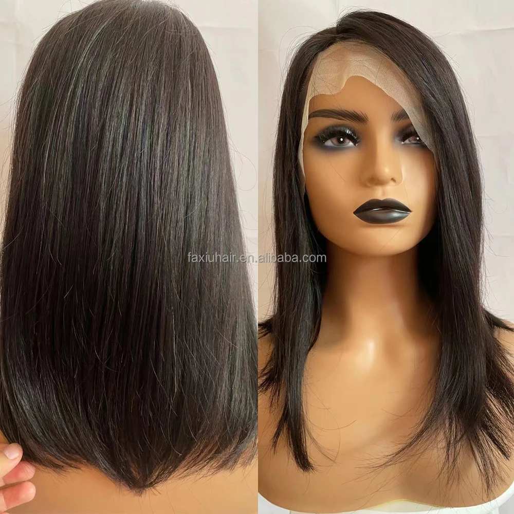 t Lace Vietnam Hair Bone Straight bob Marley Perruques Courtes bob With ...