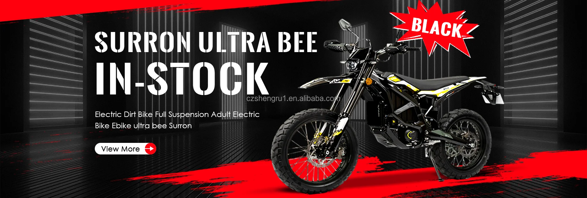 Sur-ron Black Edition Electric Dirt Bike 12500W Ultra Bee Electric Off ...