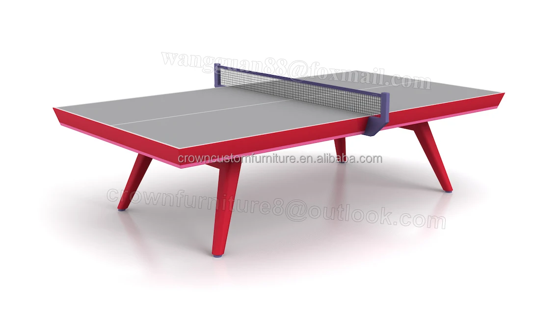 Standard Size Indoor Pingpong Table Racket Entertainment Exercise Foldable Table Tennis Tables ...