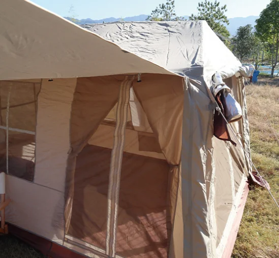 Outdoor Park Family Tent Holiday Camping Cabin Camp Ridge Automatic ...