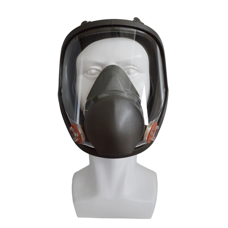 6200 Half Face Gas Mask Automotive Painting Respirator with High ...