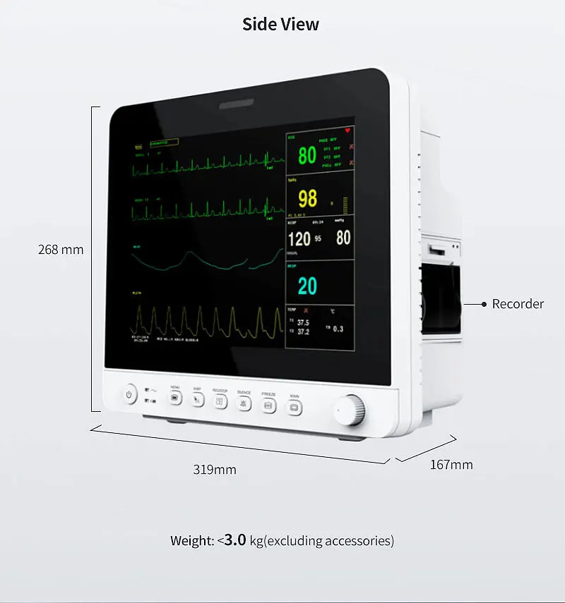 CONTEC CMS8000-1 Patient Monitor - Reliable Vital Signs