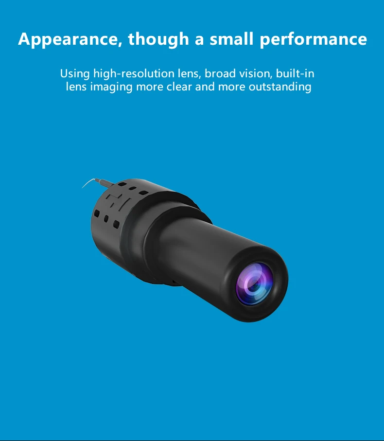 Wifi Micro Camcorder - 1080P HD Mini Camera with Motion Detection