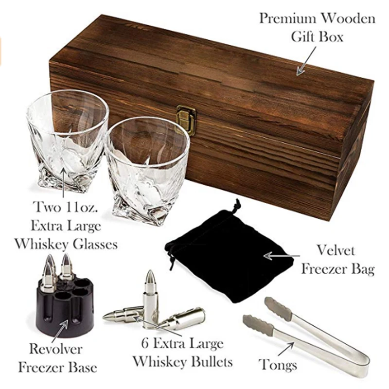 Hot Sale Good Quality Ecofriendly Stainless Steel Ice Cube Bullet ...