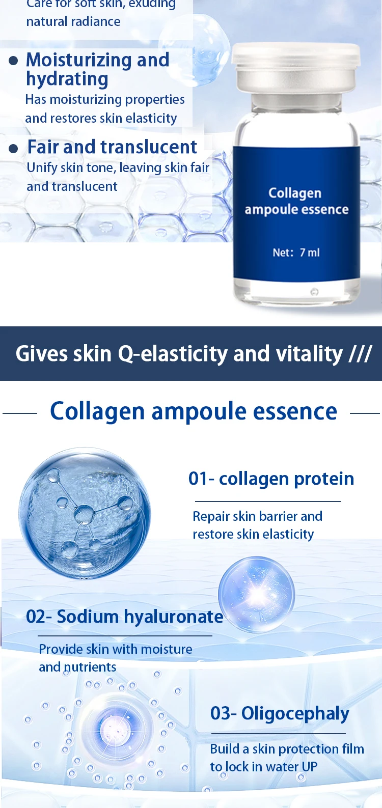 Salmon Serum Brightening,Pore-narrowing And Fine Line Facial Care ...