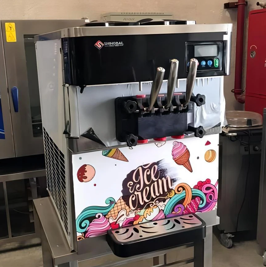 Alibaba.com: Commercial Ice Cream Machine, Automatic Soft Serve Gelato ...
