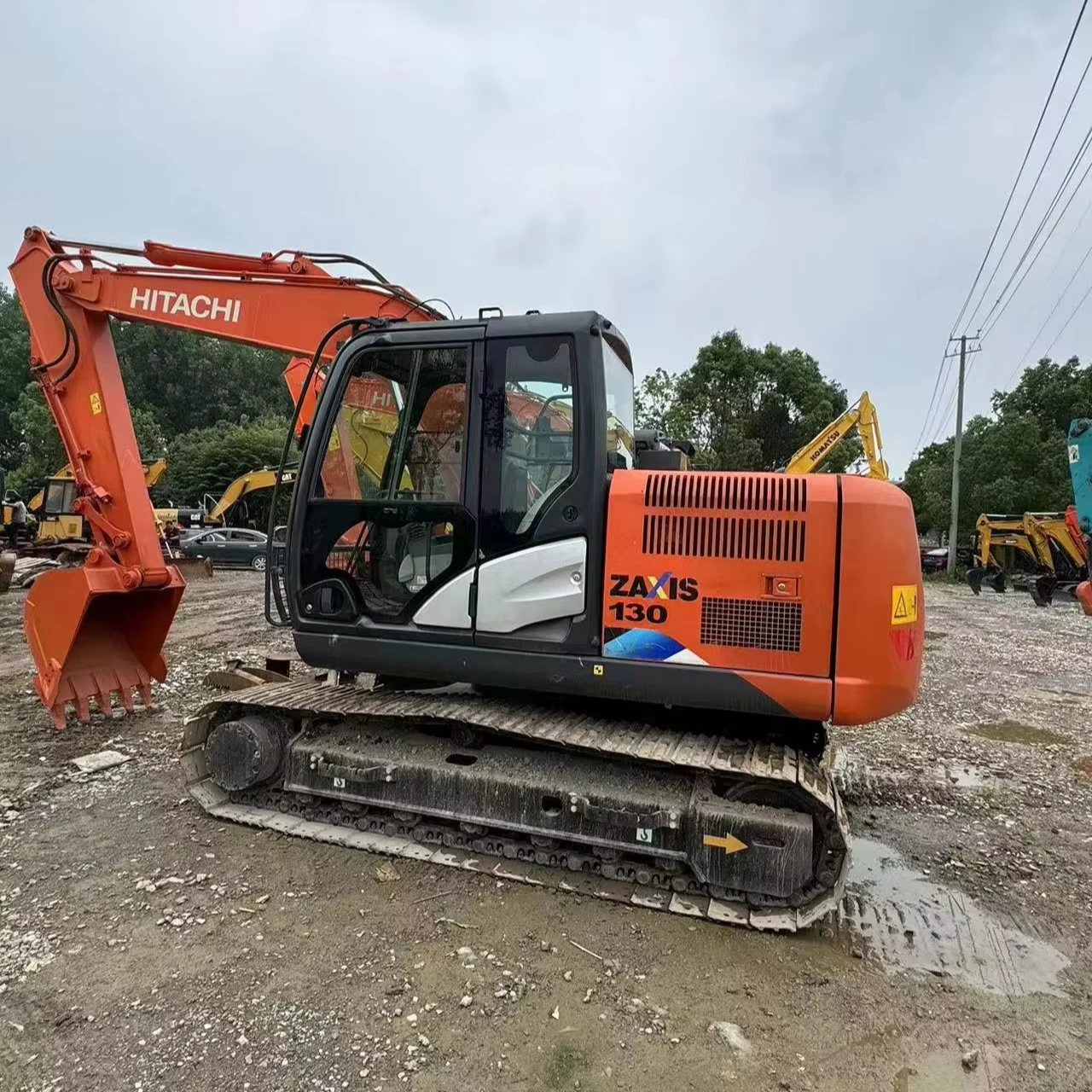 Used excavator13TON hitachi zx130 made inJAPAN 13ton hitachi zx130 ...